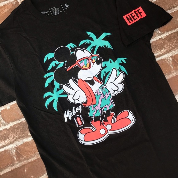 Neff | Shirts | Disney By Neff Mickey Mouse Cool Mickey Tshirt | Poshmark
